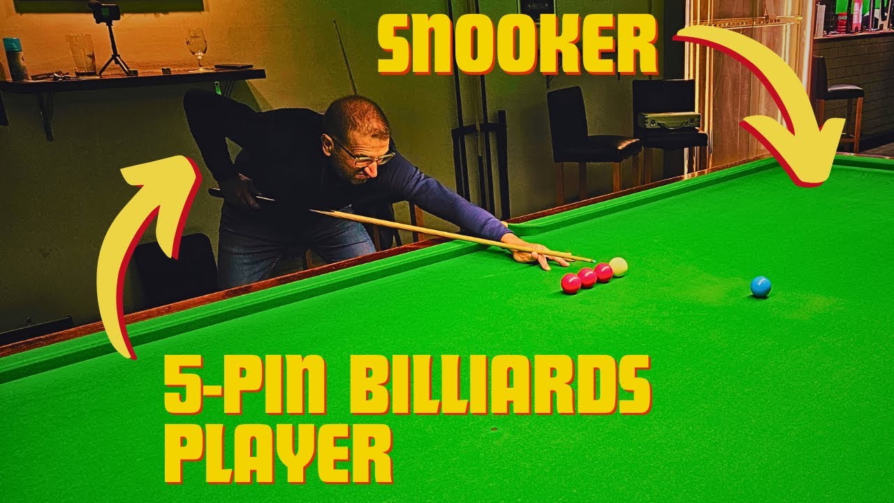 Introducing an Italian 5-Pin Billiards Player to Snooker + My Team ...