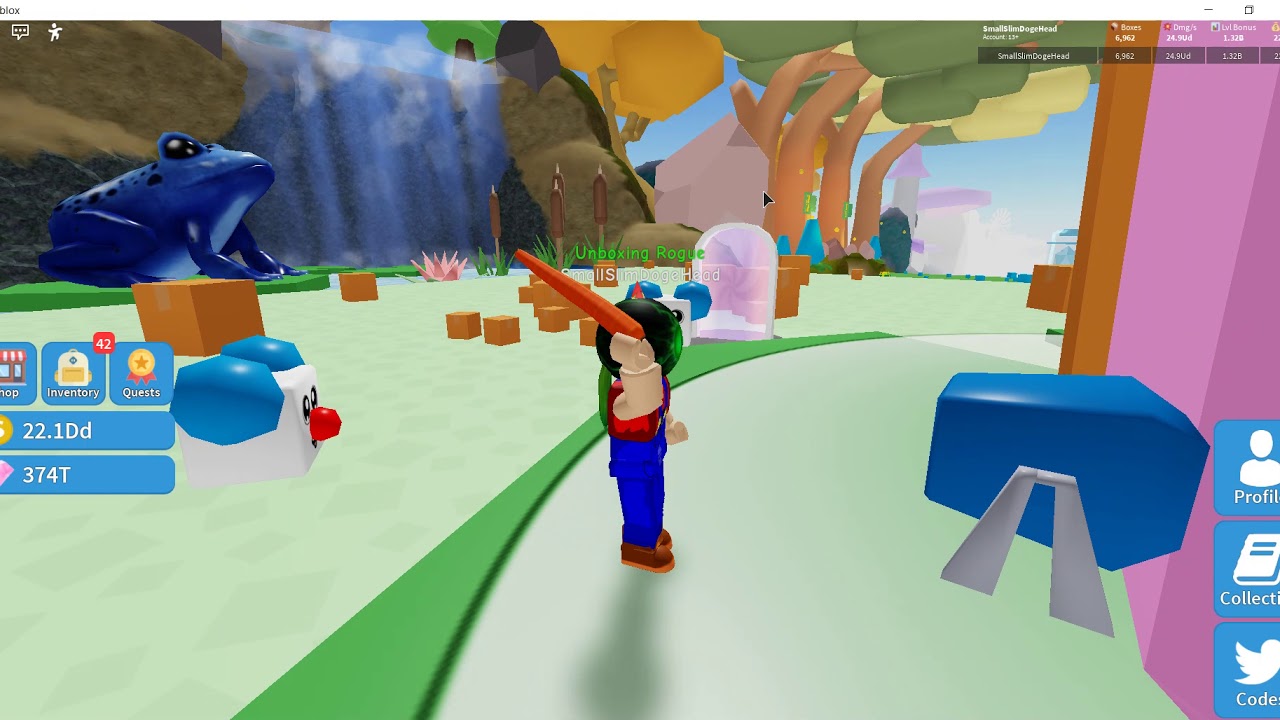 Roblox Boxing & Unboxing Simulator - FROM BOXING TO UNBOXING - UNIQUE ...