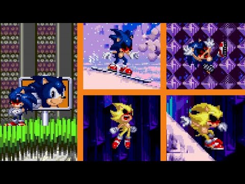 Exemonster The Demon Hedgehog in Sonic 3 A.I.R - YouTube