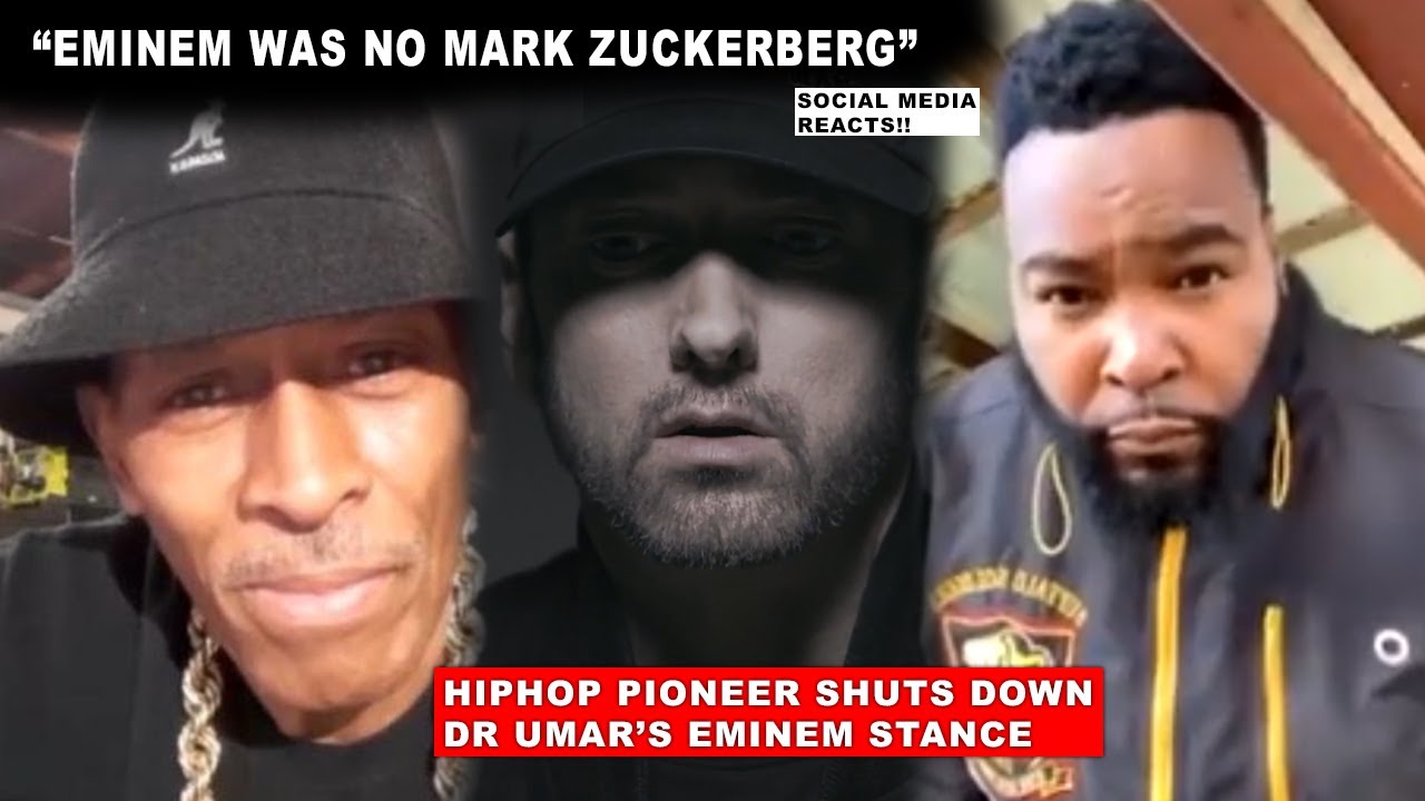MC Shan SHUTS DOWN Dr Umar Discrediting Eminem “Em was no Mark ...