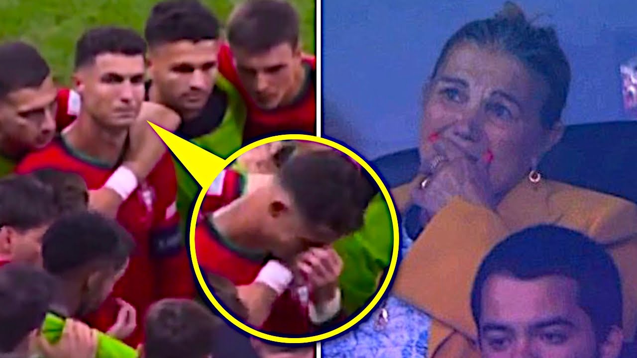 Ronaldo Saw His Mother CRYING in the stands and Completely broke down 💔 ...