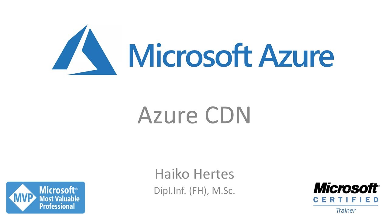 Microsoft Azure - Azure CDN - Content Delivery Network - Part 1 ...