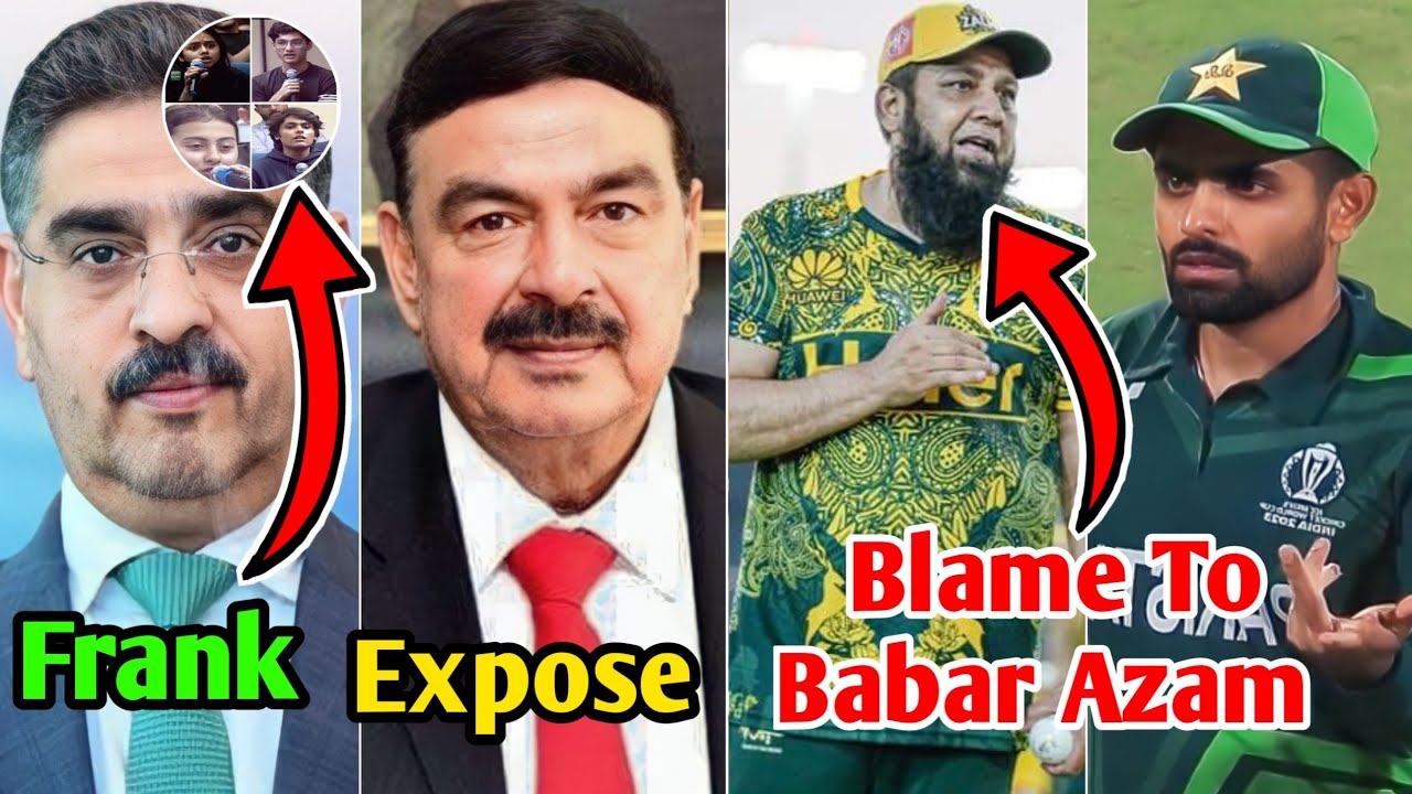 Regsin To Inzmam ul Haq | Shekh Rashid defend to Asim Munir | Expose ...
