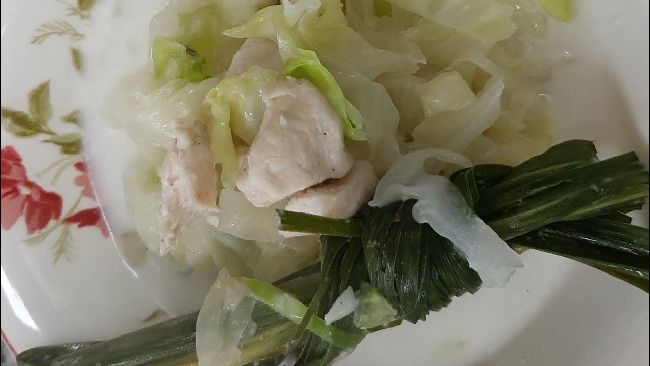 Paano mag luto ng ginataang repolyo - YouTube