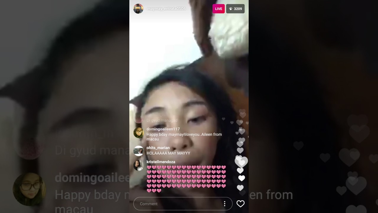 Maymay IG live #2 05.06.17 - YouTube