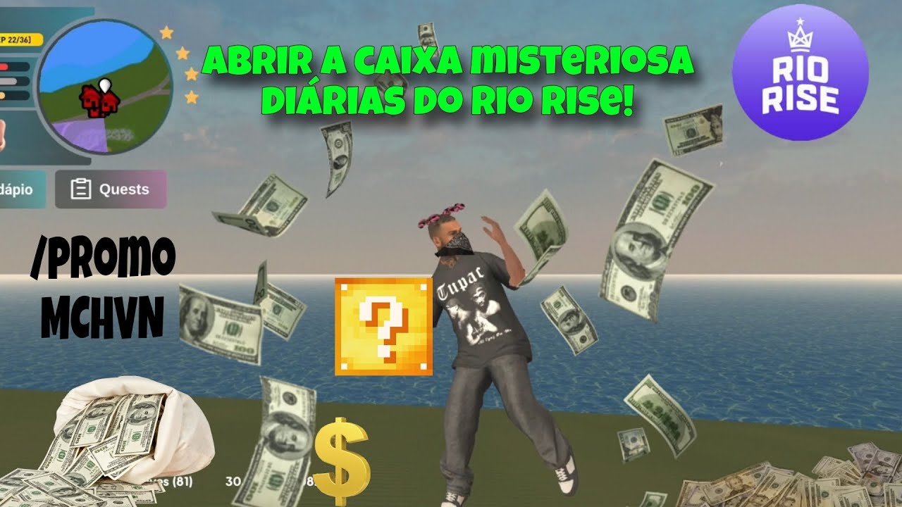 ABRIR A CAIXA MISTERIOSA NO GTA RP MOBILE ( RIO RISE ) - YouTube