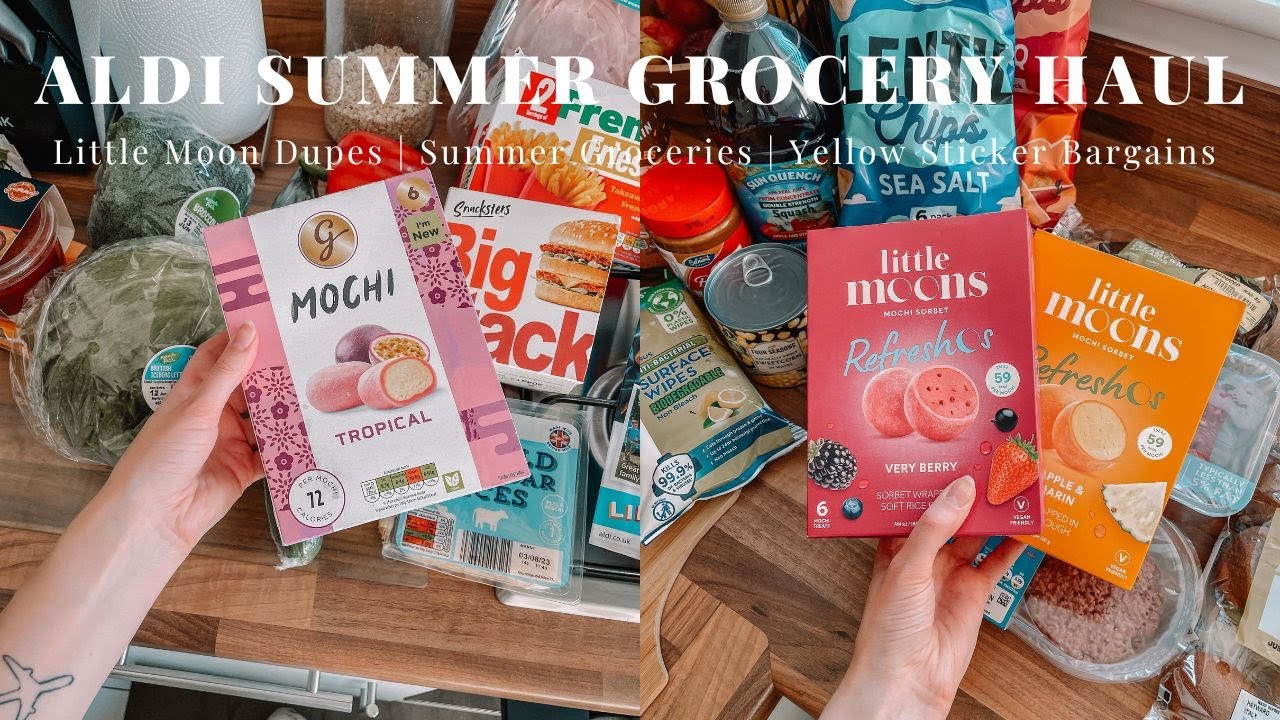 ALDI GROCERY HAUL - YELLOW STICKER BARGAINS & NEW IN FOR SUMMER ...