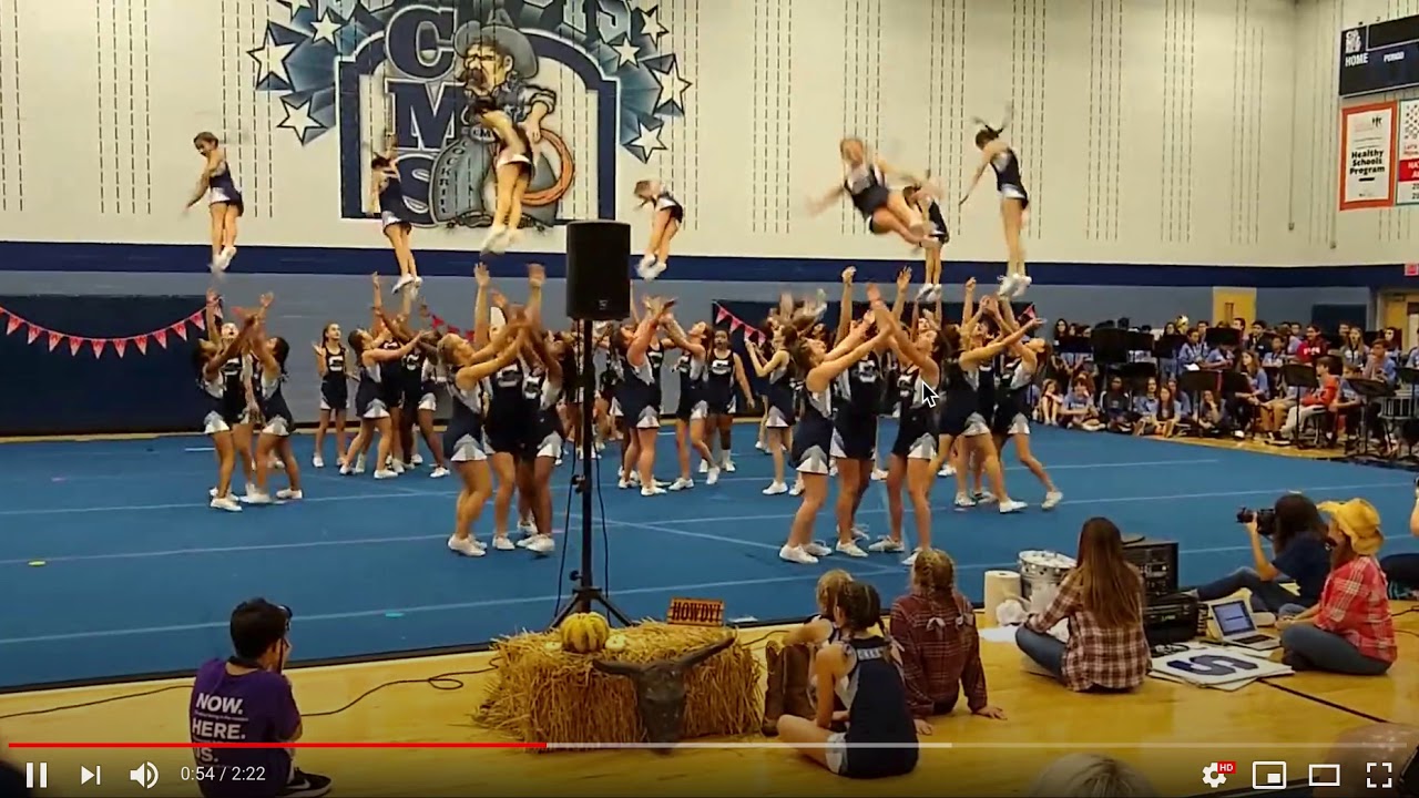 This is how we do it(cheer addition) - YouTube