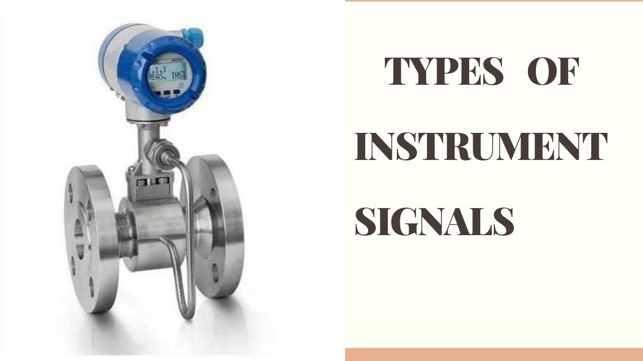 Types of instrumentation signal - YouTube