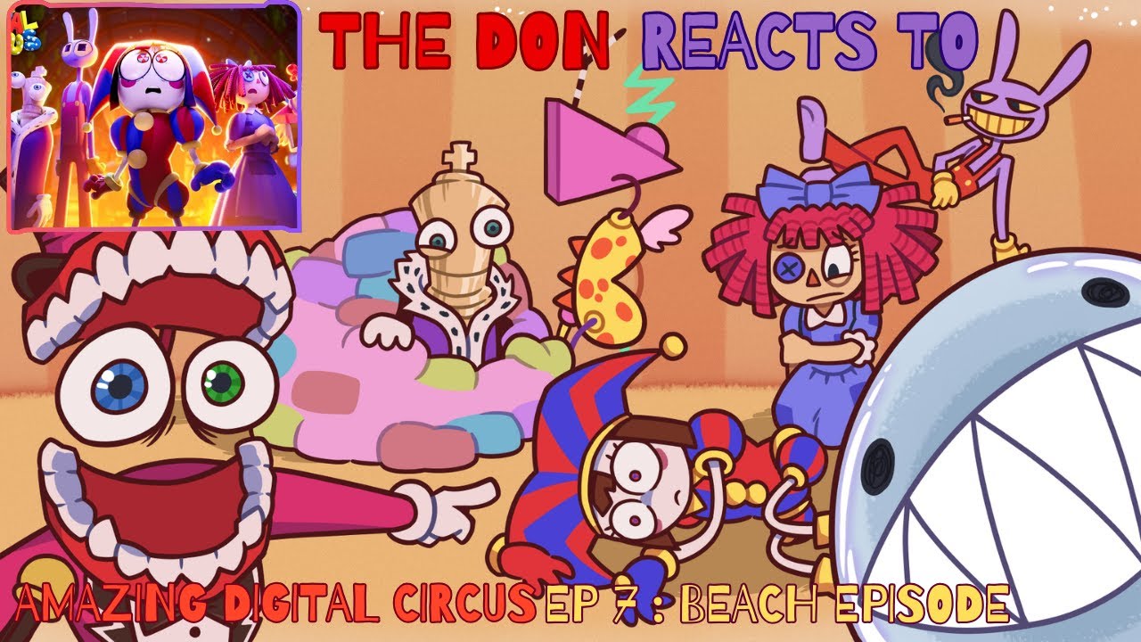 THE AMAZING DIGITAL CIRCUS - Ep 7: Beach Episode - YouTube