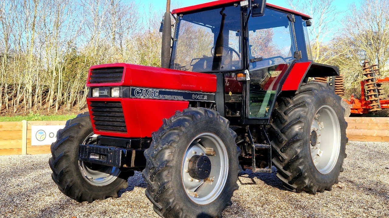 1992 Case IH 844 XLN 4WD Tractor 25167 - YouTube