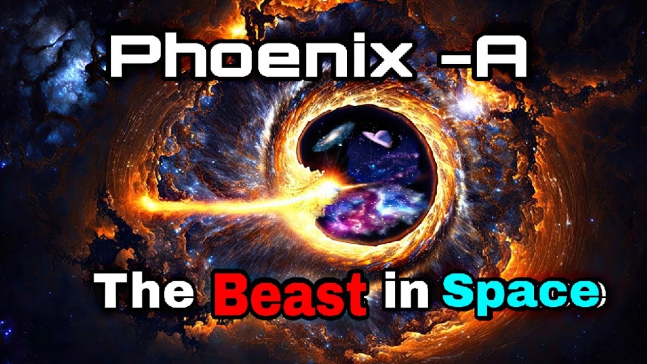 Phoenix-A : The Biggest Black Hole in the Universe #space #blackhole # ...