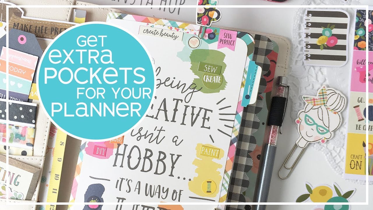 Handmade Folder Design for Extra Pockets in Your Planner or Bullet ...