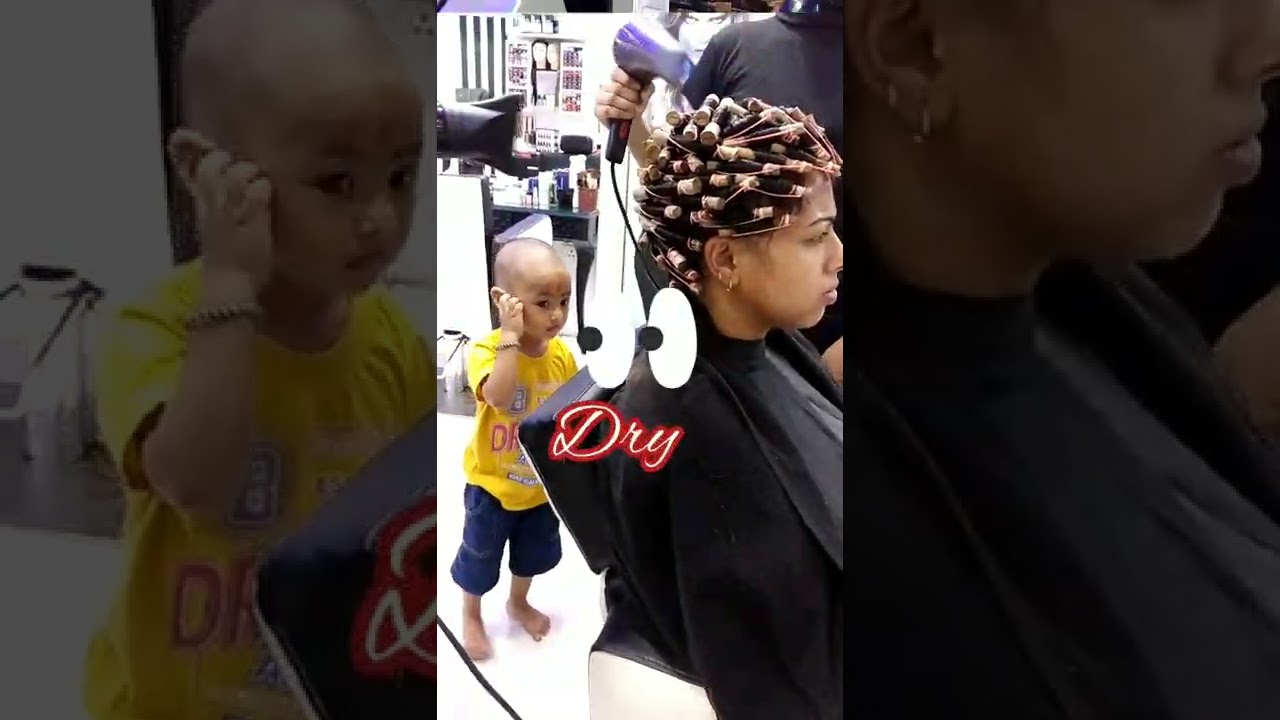 Permanent hair perming|Maggi curls|Usman's shahnaz unisex salon ...