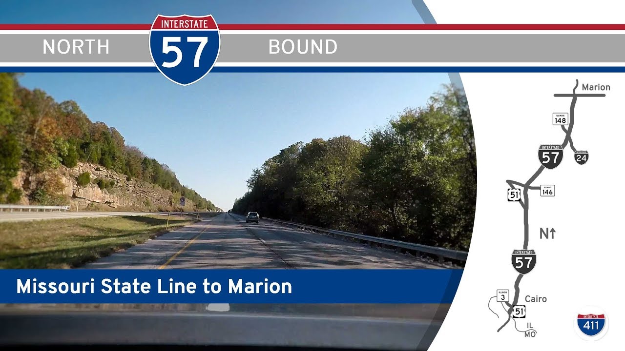 Interstate 57 - Missouri to Marion - Illinois | Drive America's ...