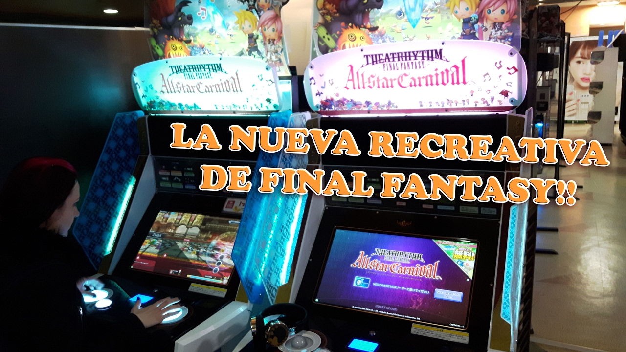 Final Fantasy Theatrhythm All-Star Carnival - El Nuevo Arcade Musical ...