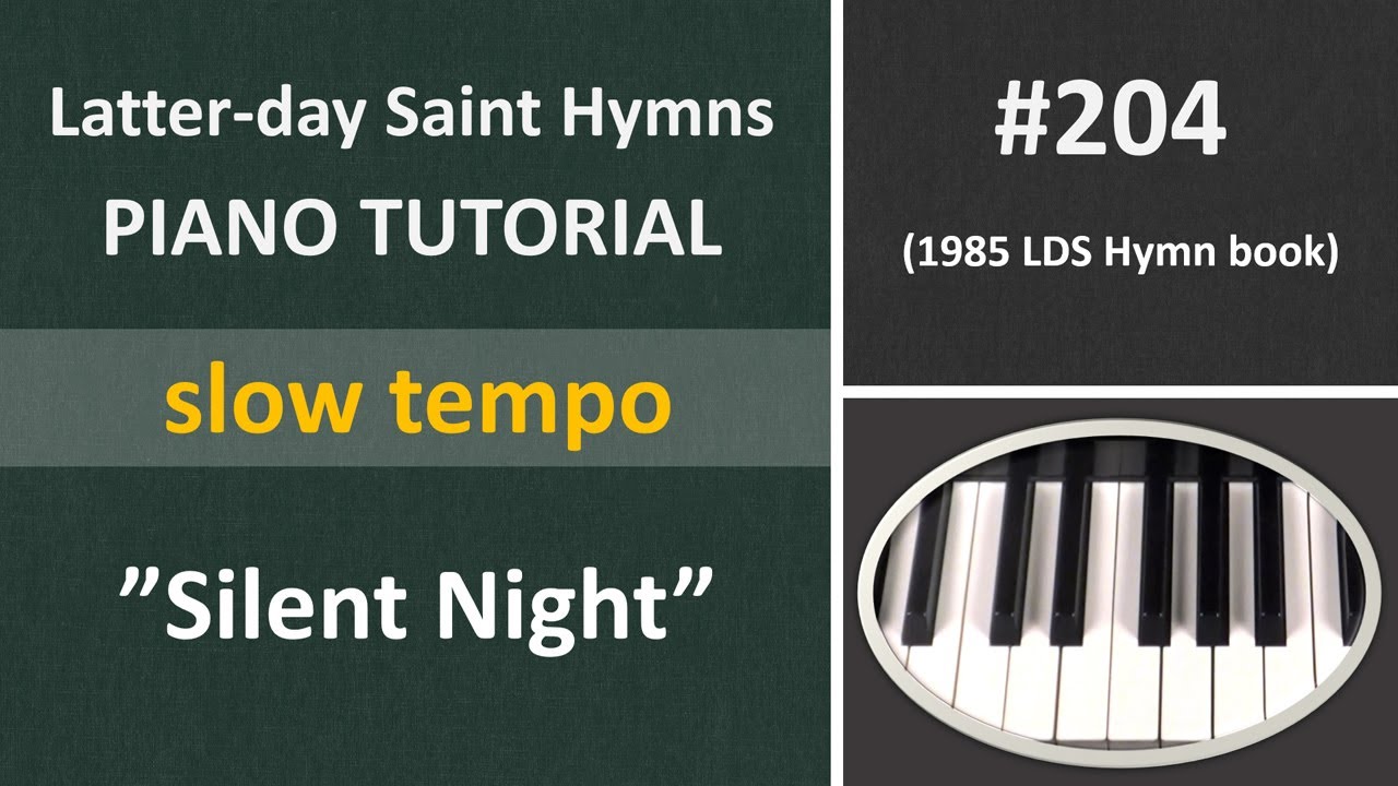 Piano tutorial - "Silent Night" Accords - Chordify