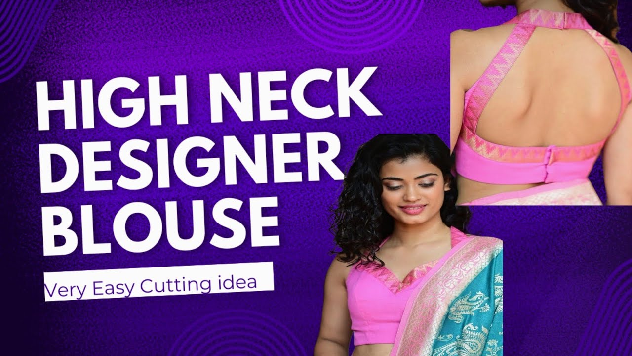 Princess Cut Blouse Back Neck design Back Hook - YouTube