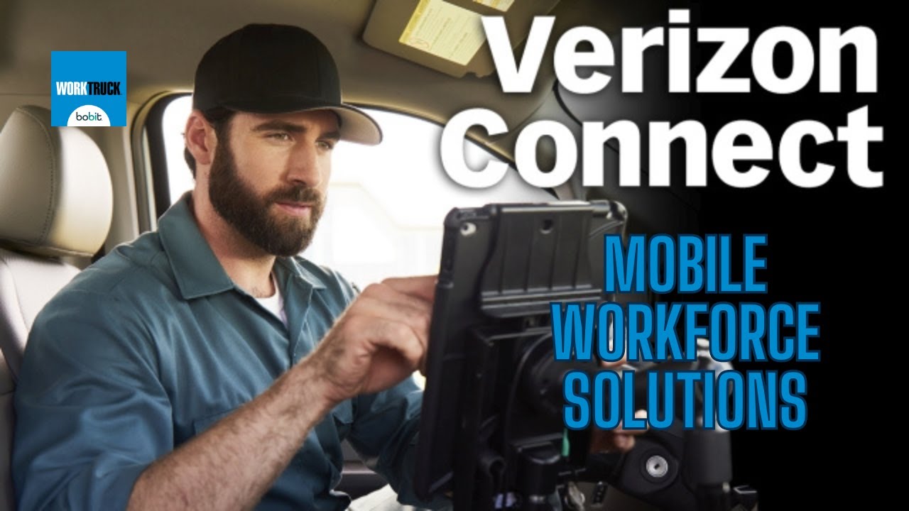 Verizon Connect: Mobile Workforce Solutions for Work Truck Fleets - YouTube