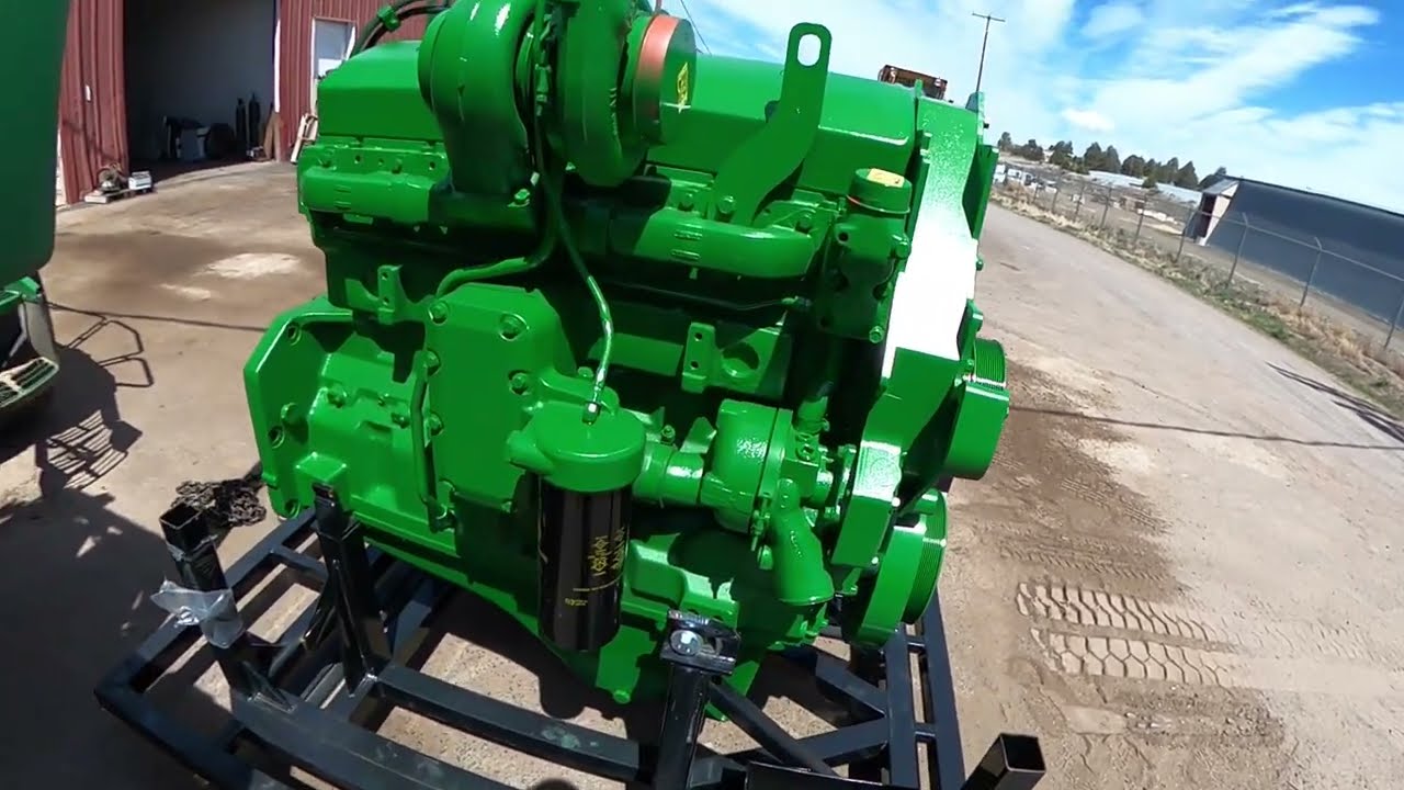 The 9620 gets a new engine. - YouTube