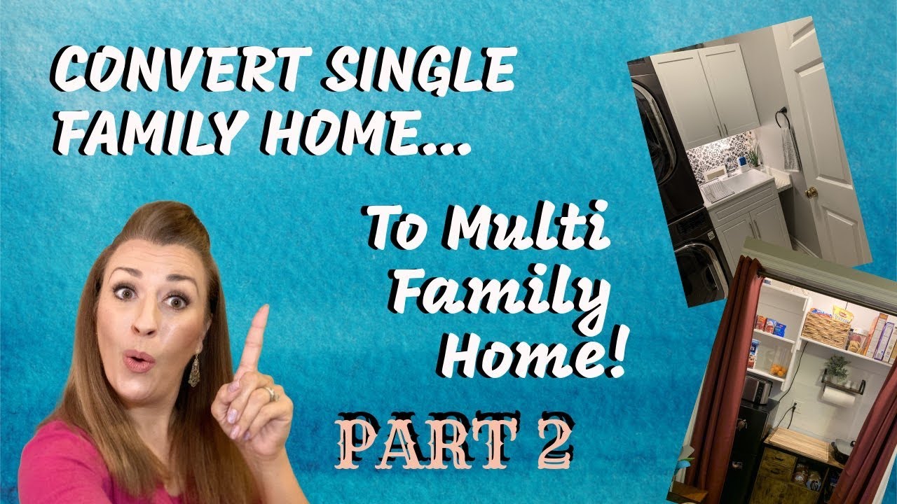 Multi Generation Family Home Conversion for In Laws or Adult Children ...