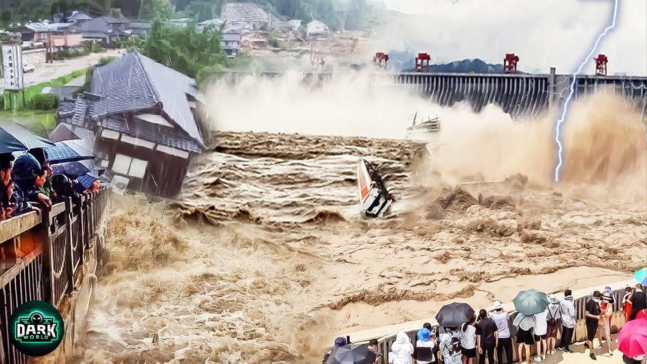 10 Shocking Natural Disasters Caught On Camera #26 | The Whole World Is ...
