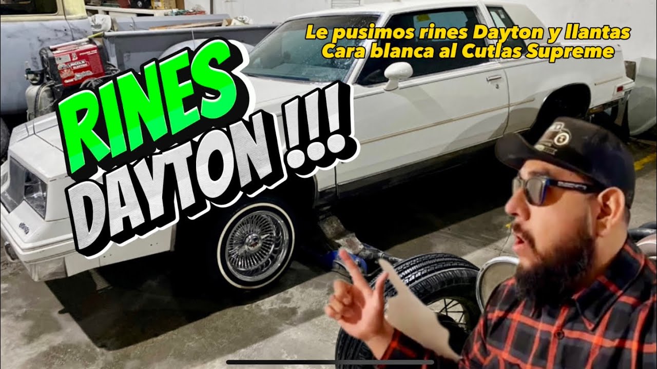 Upgrade Your Cutlas Supreme with LowRider RINES Dayton Wheels - YouTube