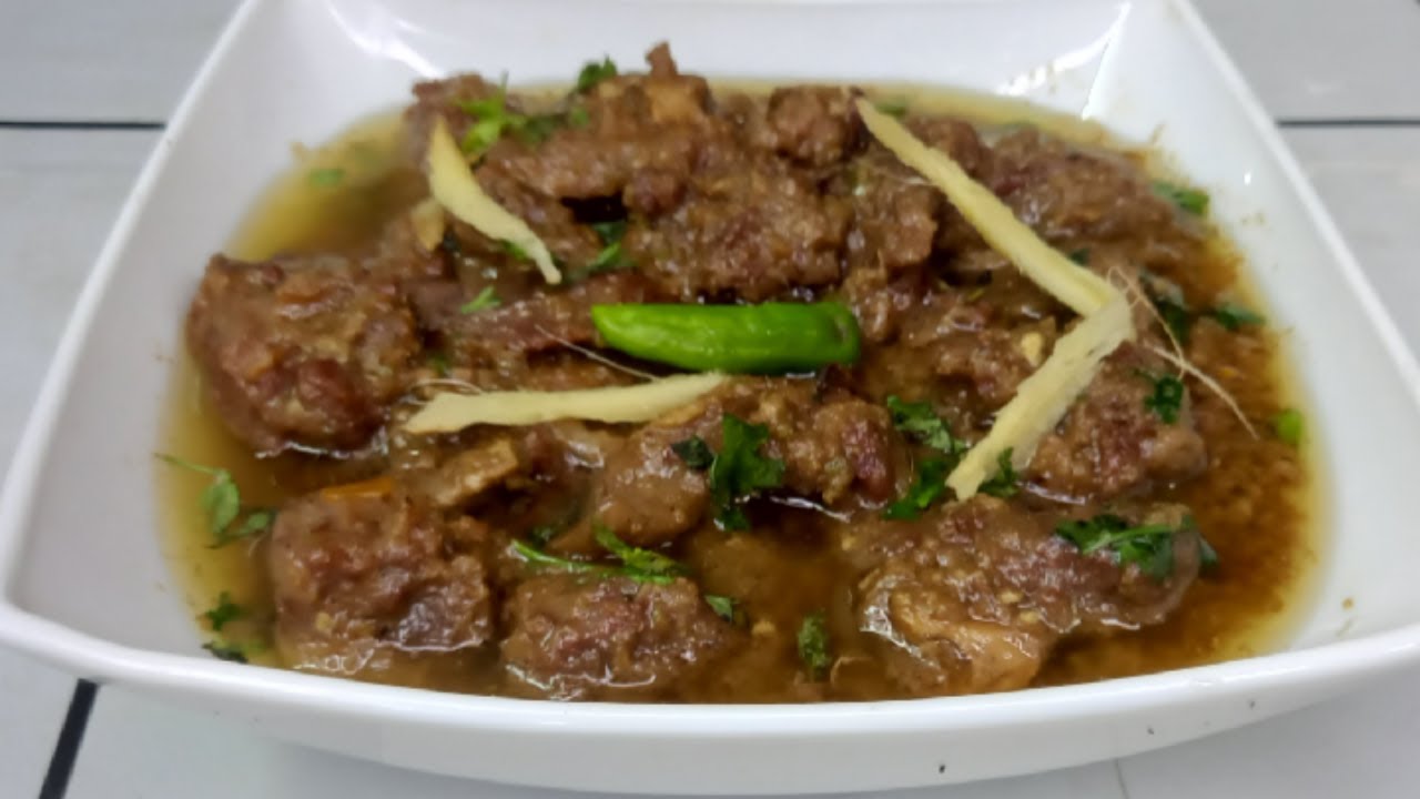 Mutton Dawat Recipe | Mutton White Paper | Mutton Karahi - YouTube