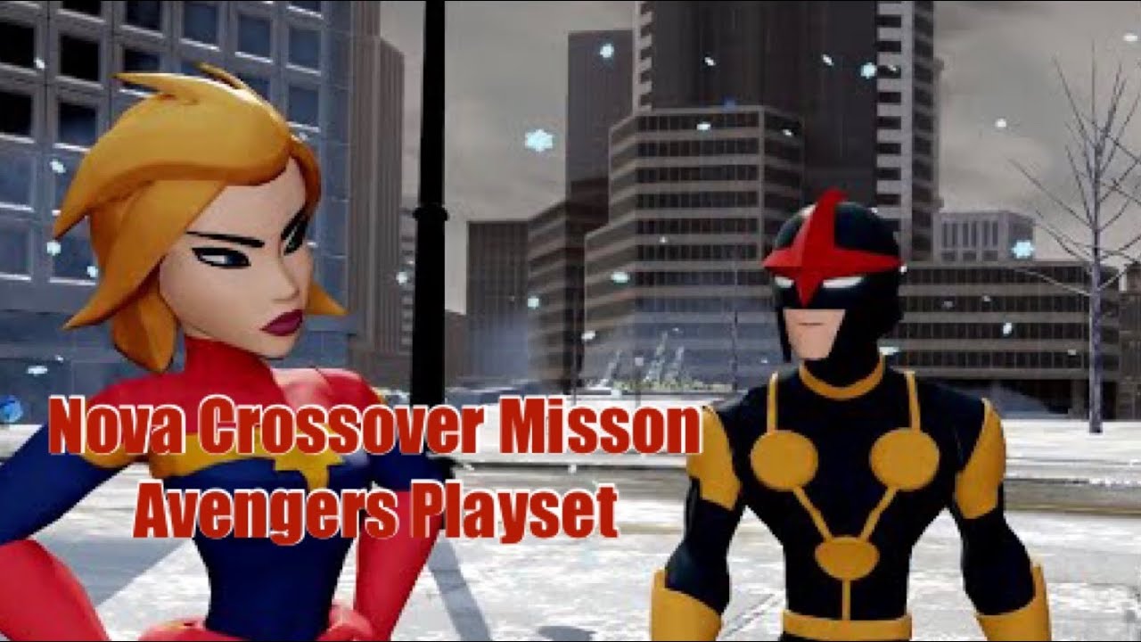 Nova Crossover Missions Avengers Playset (Disney Infinity 2.0) - YouTube