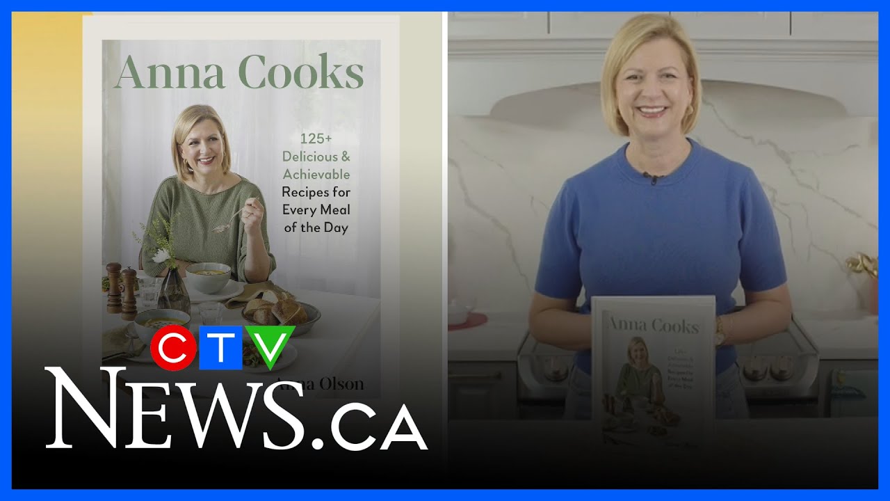 Anna Olson releases 12th cookbook - YouTube