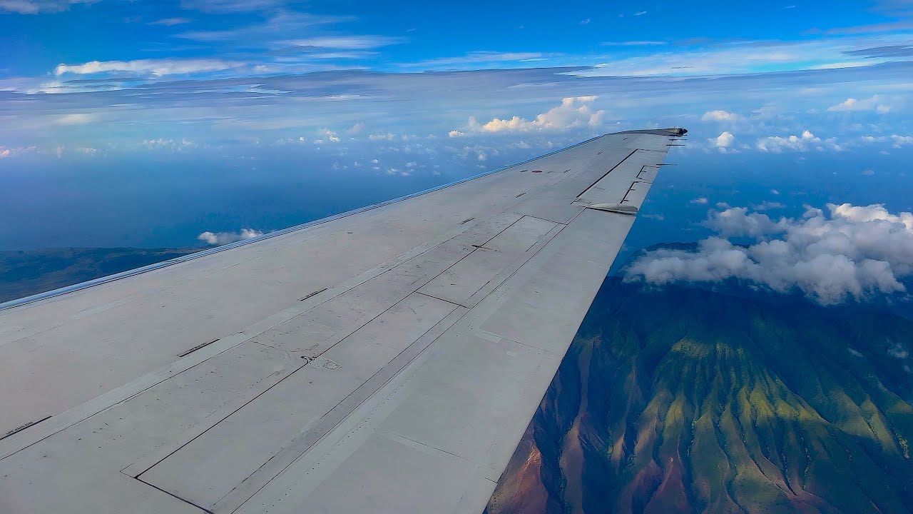 [4K] – Hawaii Views & Engine Buzz – Hawaiian Airlines – Boeing 717-200 ...