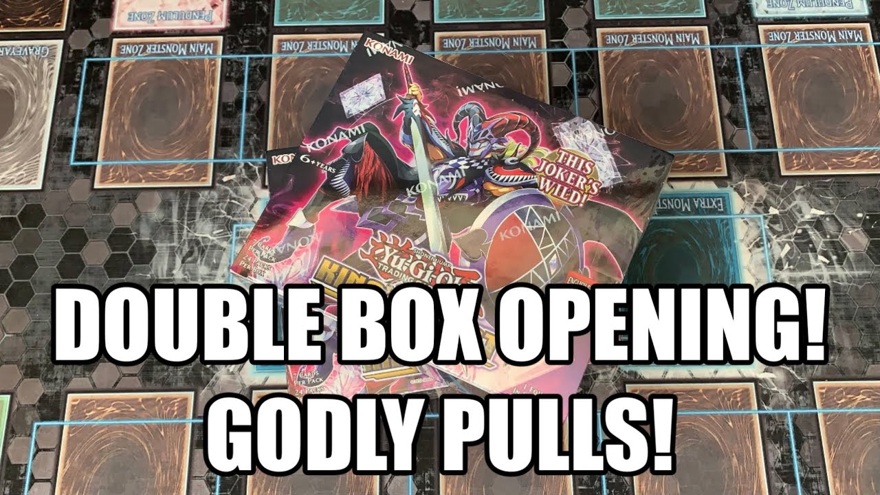 Yu-Gi-Oh! King’s Court Double Box Opening - GODLY BOX! - YouTube