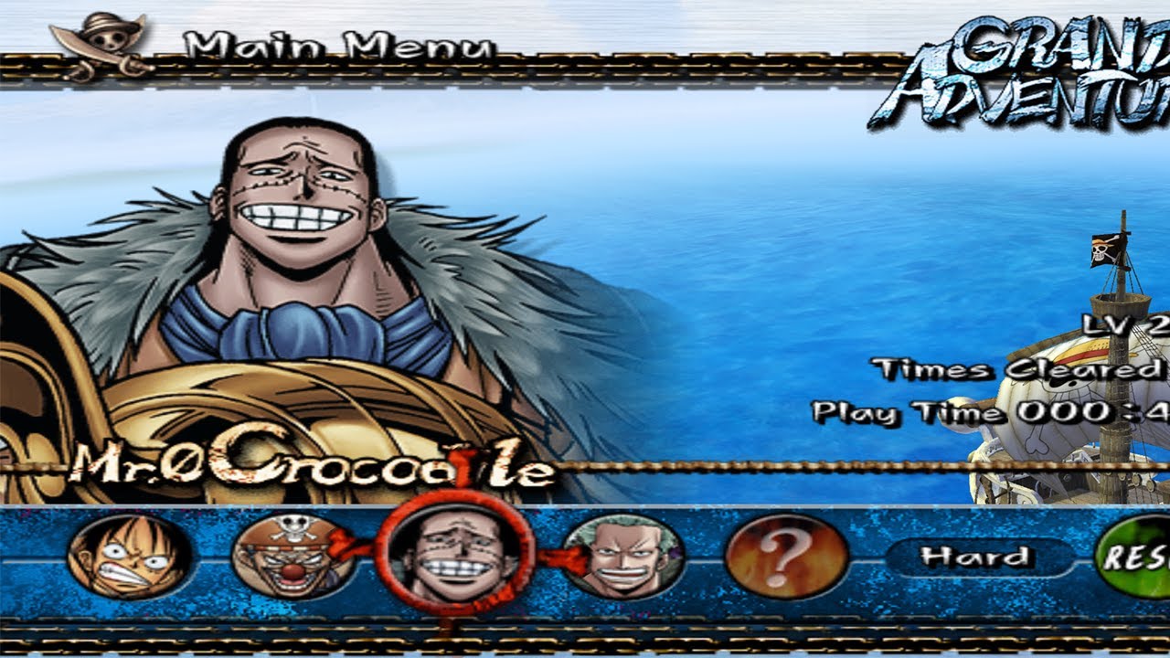 BAJ4K LAUT SIR CROCOBOY ONE PIECE GRAND ADVENTURE - YouTube