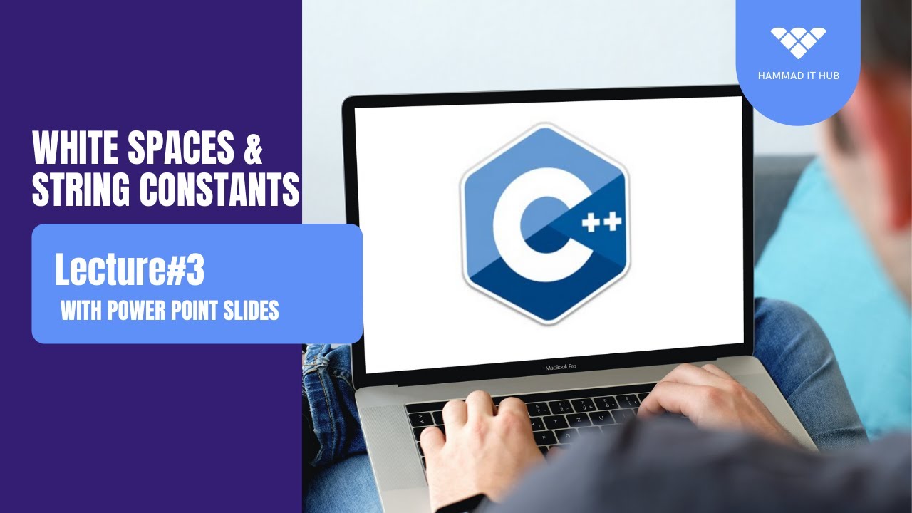 white spaces and string constant in c++ #shorts - YouTube