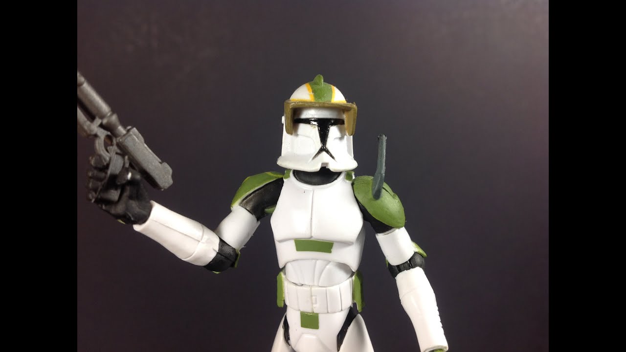 Clone Captain Lock - Action figure Review - YouTube