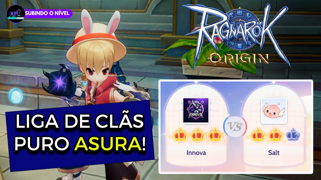 RAGNAROK ORIGIN: MESTRE PURO ASURA ATUALIZADO! LVL 90! LIGA DE CLÃS 08 ...