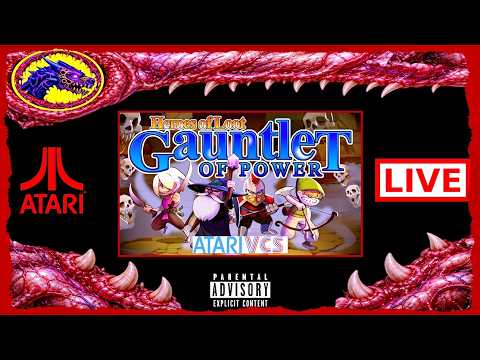 Heroes of Loot: Gauntlet of Power On Atari VCS LIVE!!!