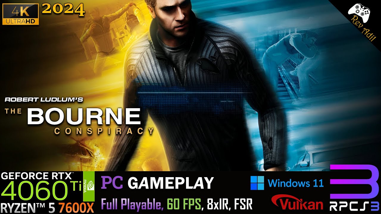The Bourne Conspiracy PC Gameplay | RPCS3 | Full Playable | PS3 ...