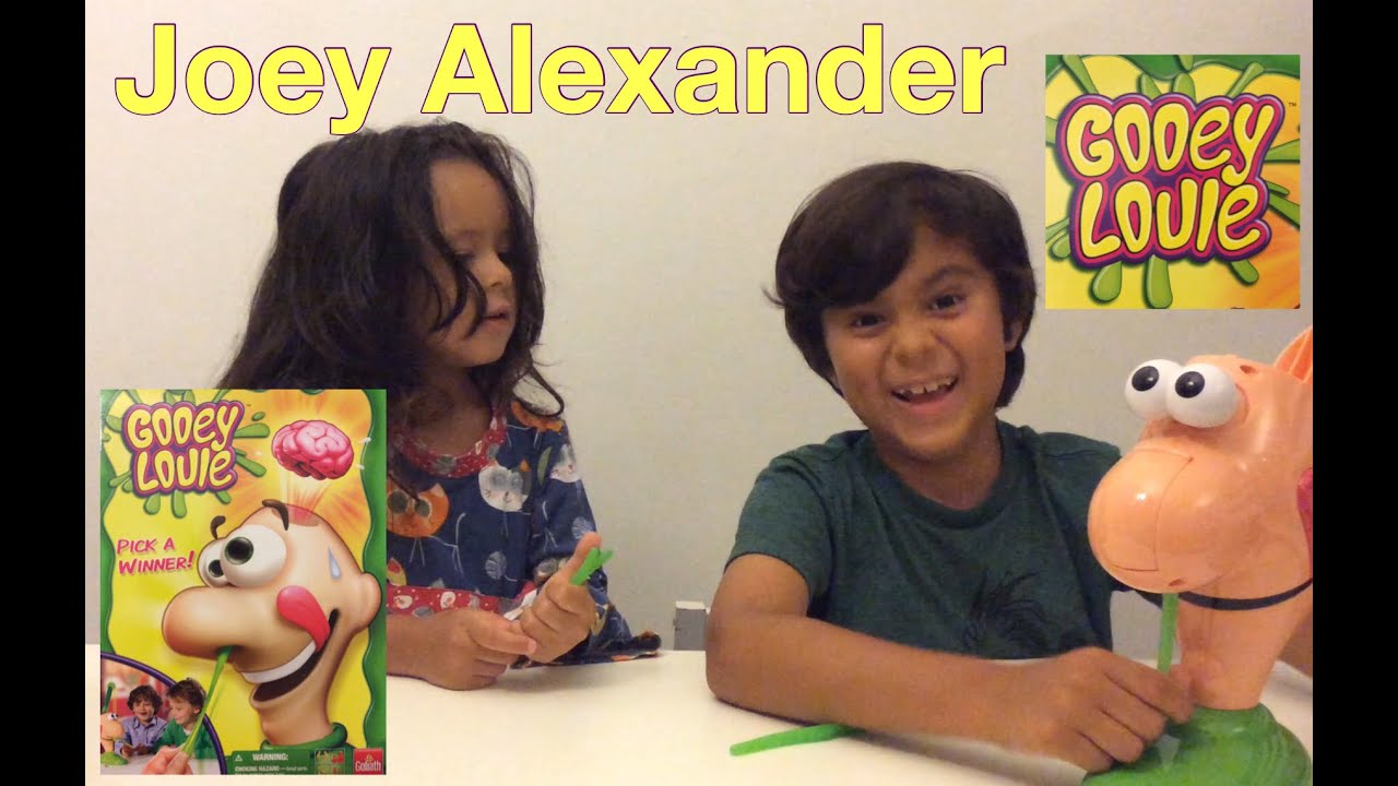 Family Fun Game with GOOEY LOUIE. Fun Game for kids and friends! - YouTube