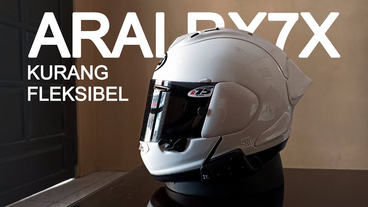 review-tips-impresi-arai-rx7x-youtube