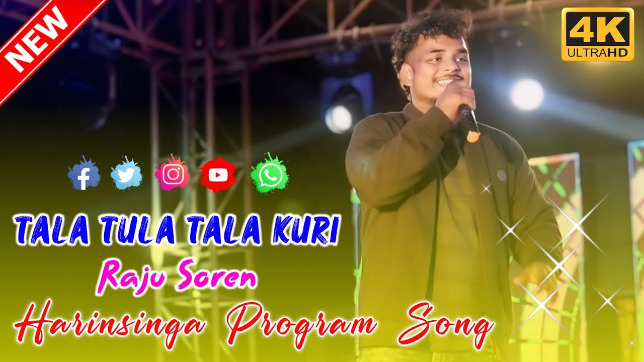 Tala Tula Tala Kuri || Raju Soren Stage Video 2024 || New Santali ...