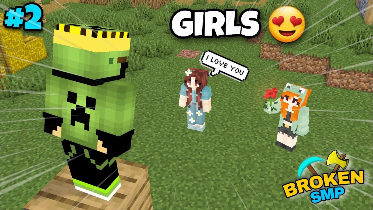 Two Random Girls Joined Our Broken Smp || Minecraft Smp - YouTube