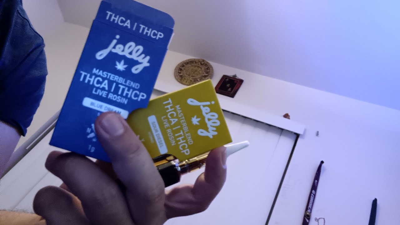 Jelly NYB Labs Live Rosin Bubble Hash pure 510 Cart unboxing review ...