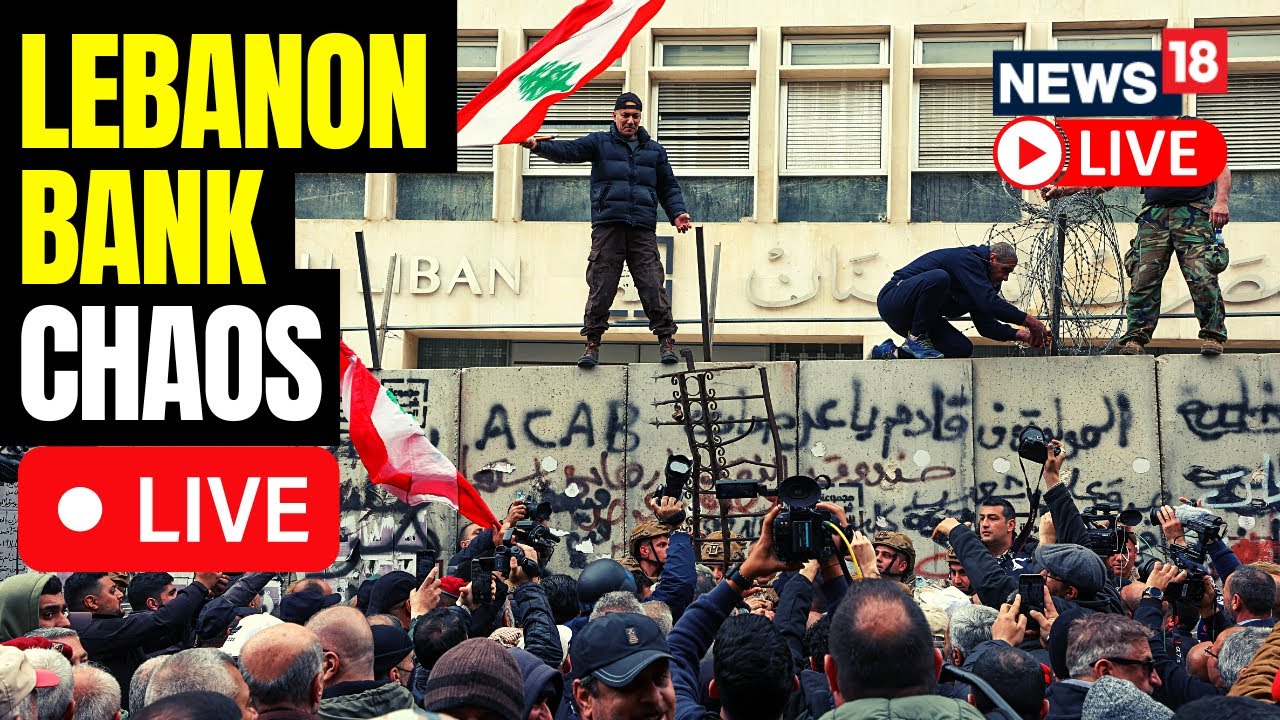 Protest Over Deteriorating Economic Situation At Lebanon’s central bank ...