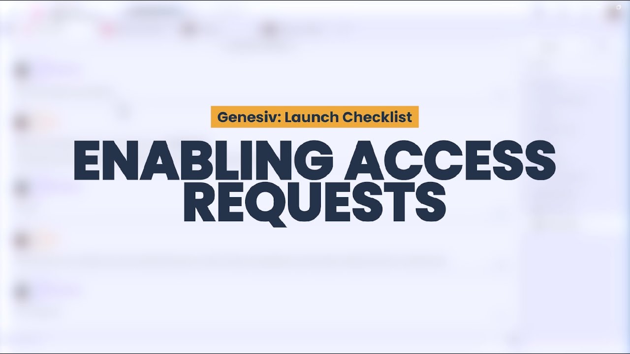 Controlling Access — Enabling Access Requests - YouTube