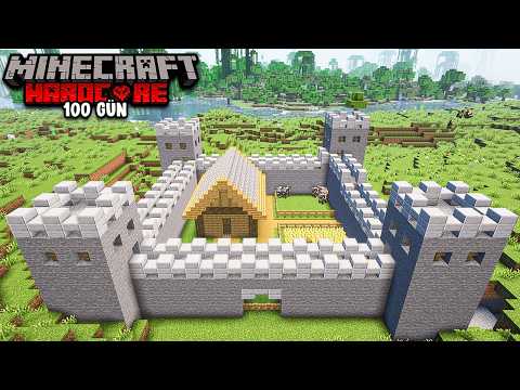 Minecraft'ın EN ZOR Modunda 100 Gün Hayatta Kaldım!