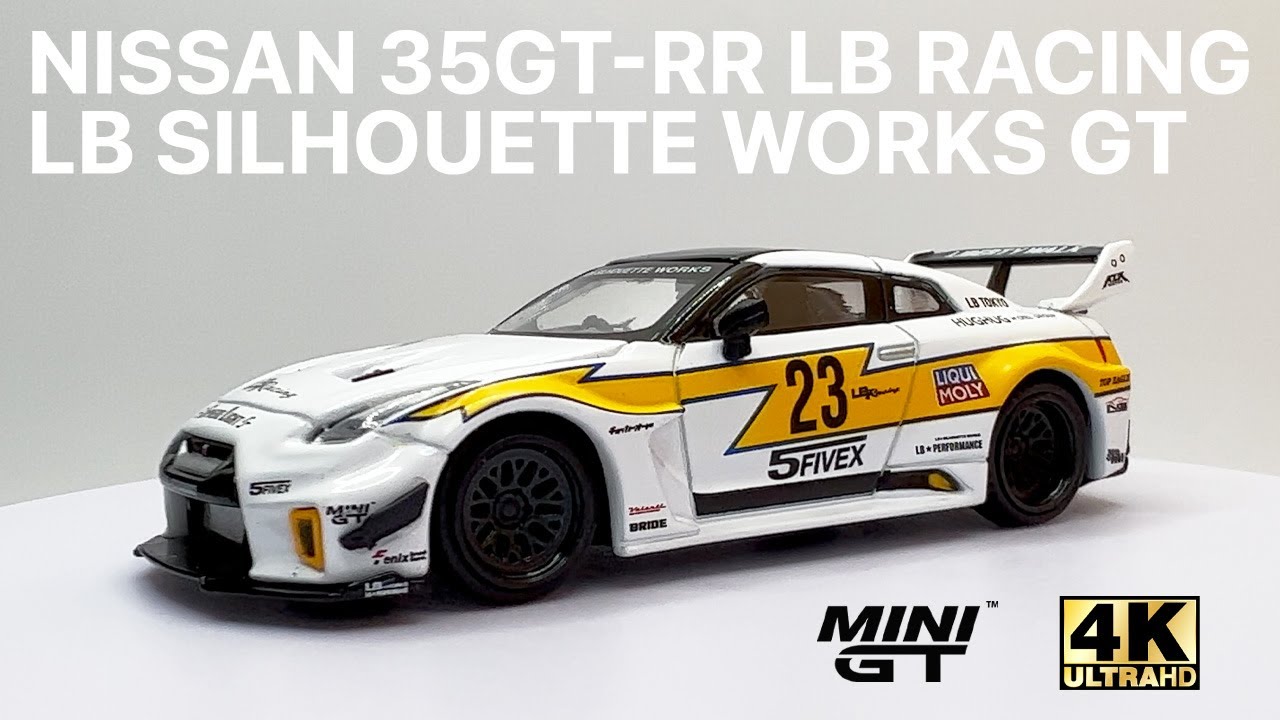 Mini GT #528 1:64 - NISSAN GT-R R35 - LB-Shilhouette WORKS GT 35GT-RR ...