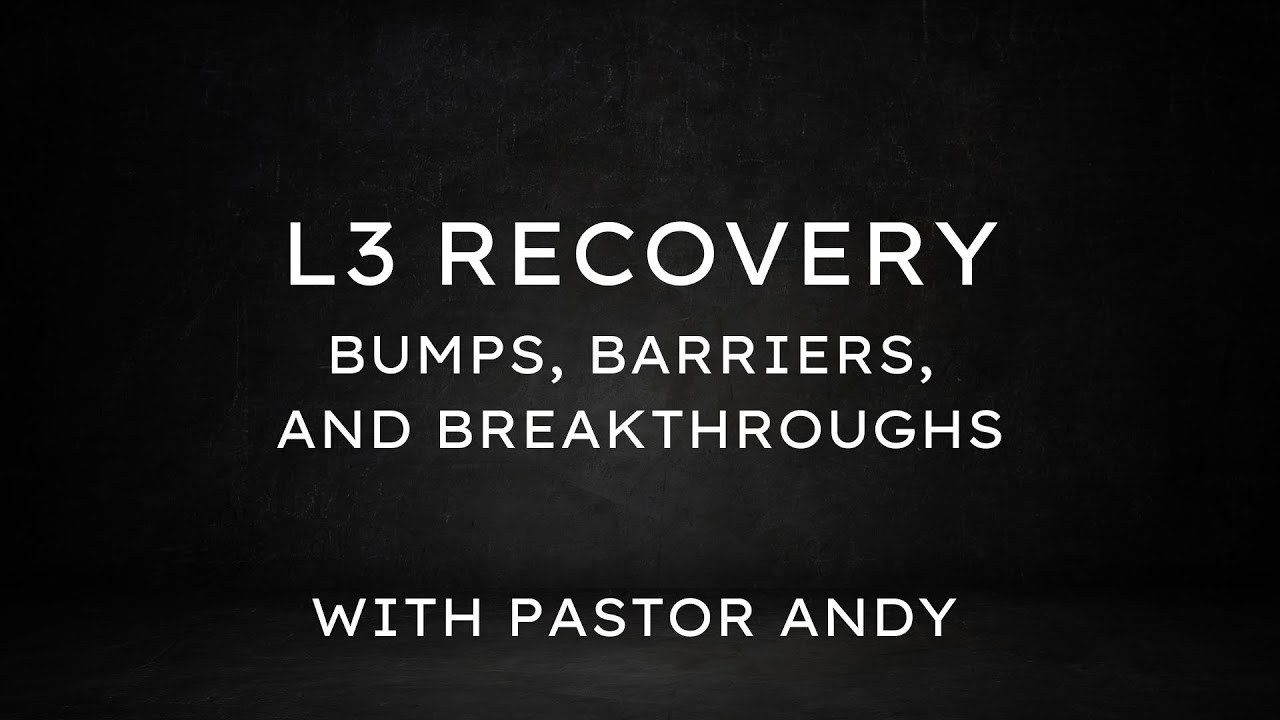 L3 Bumps Barriers and Breakthroughs - YouTube