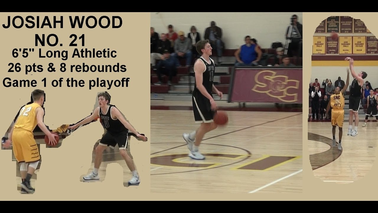 Josiah Wood a Mid Major Sleeper putting up 24 & 8 in the playoffs on ...