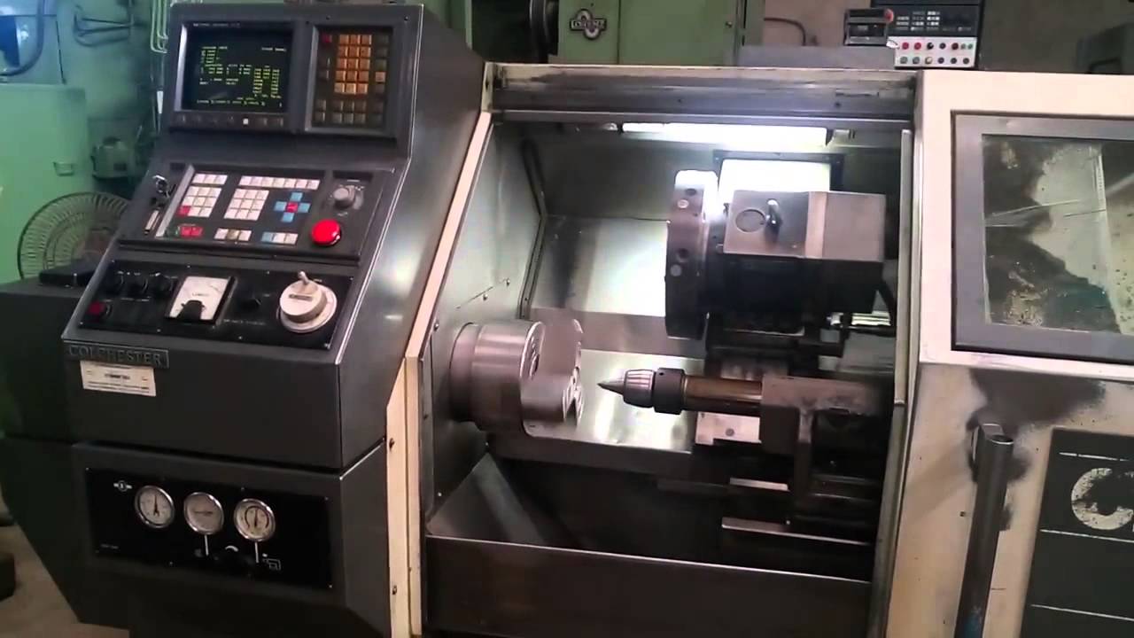 Colchester CNC 350 CNC Lathe Machine For Sale - YouTube